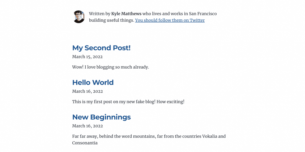 Starters Library | Gatsby