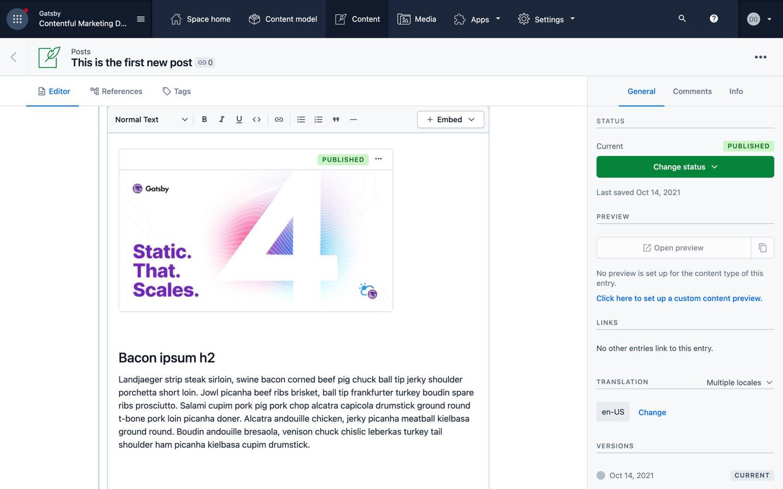 How To Use The Contentful Rich Text Field With Gatsby Gatsby