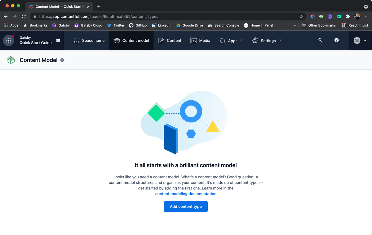 A Quick Start Guide To Gatsby and Contentful | Gatsby