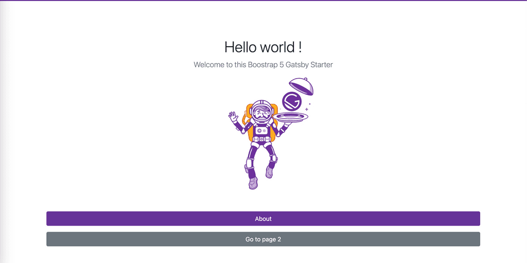 Starters Library | Gatsby