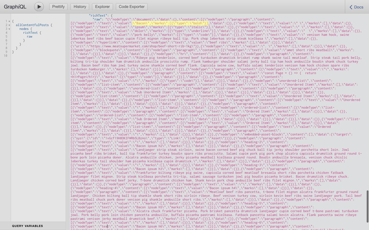 How To Use The Contentful Rich Text Field with Gatsby | Gatsby