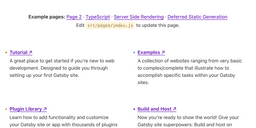 Starters Library | Gatsby