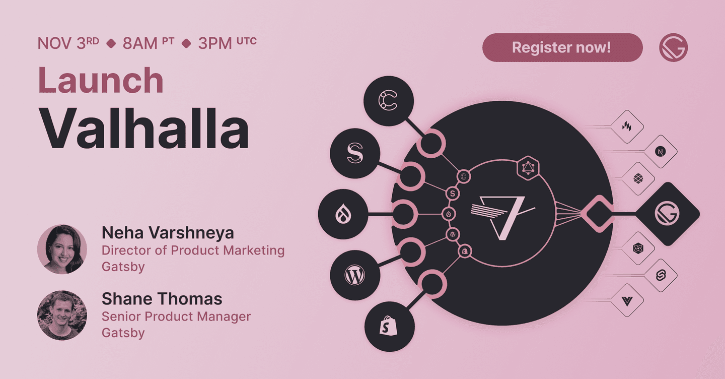 Product Launch | Valhalla Content Hub | Gatsby