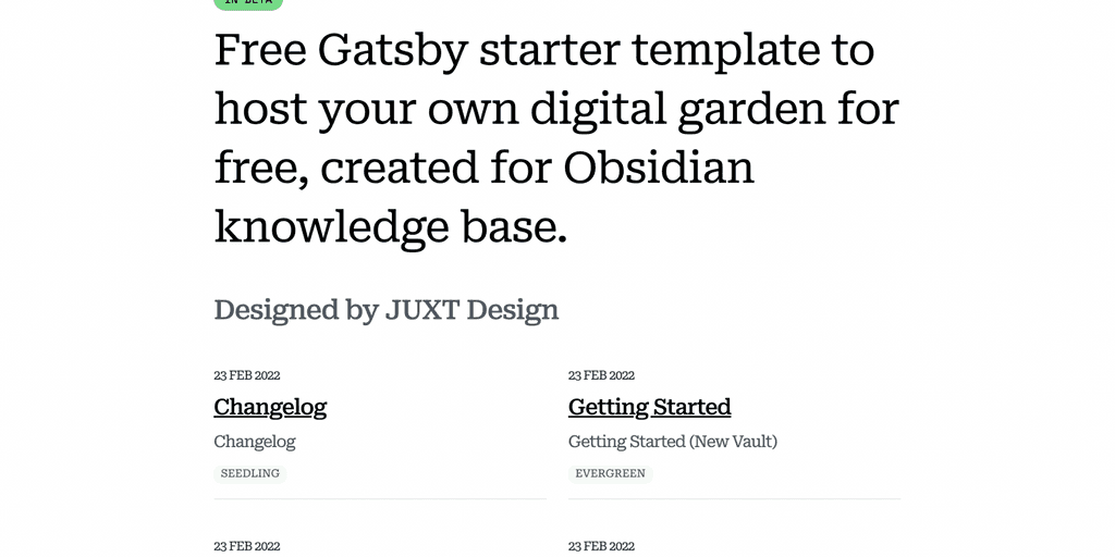 Starters Library | Gatsby