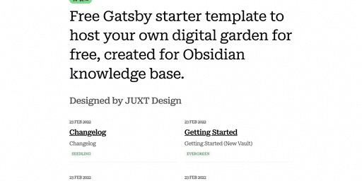 Starters Library | Gatsby