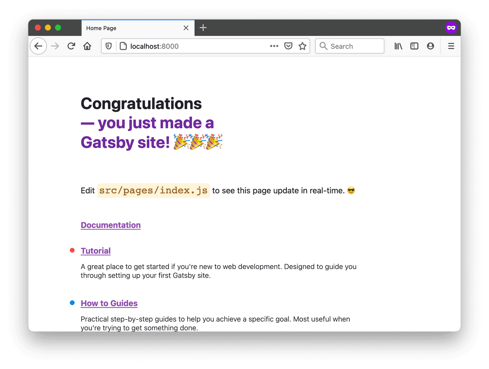 Part 1 Create And Deploy Your First Gatsby Site Gatsby