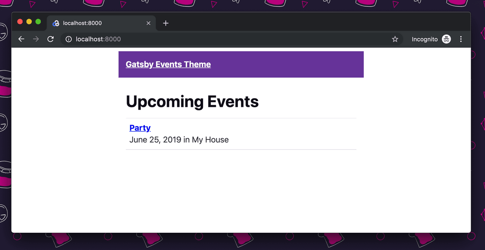 Building a Theme | Gatsby