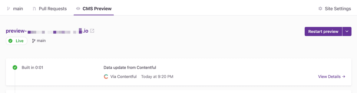 CMS Previews | Gatsby