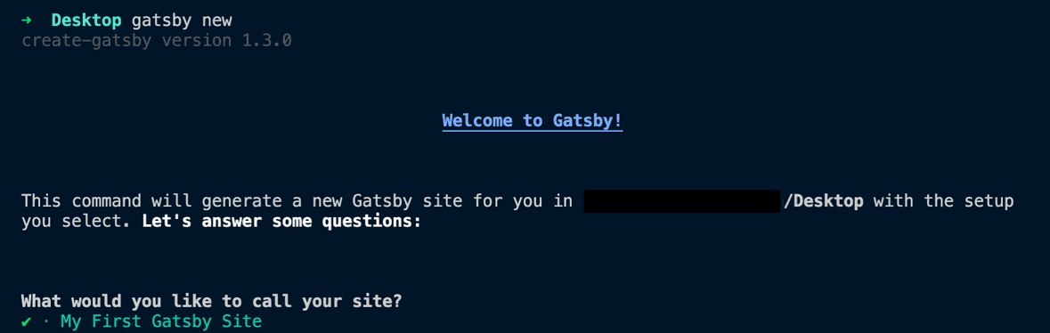 Part 1: Create and Deploy Your First Gatsby Site | Gatsby